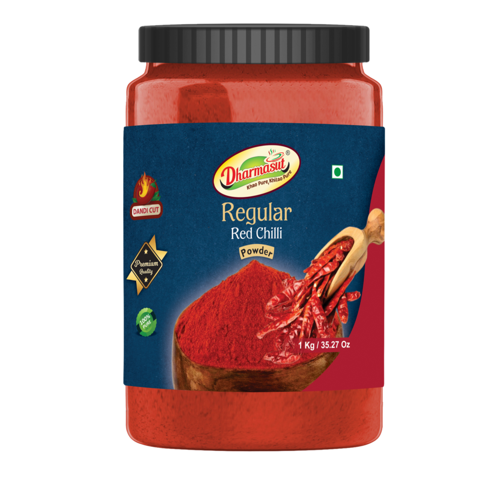 Regular Red Chilli Powder - Dharmasut Masala